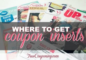 How To Get More Coupon Inserts To Save You Money