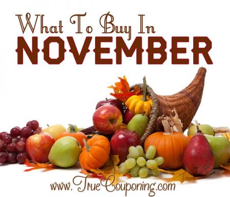 What To Buy in November {and What Not To Buy}