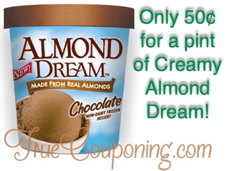 Hot Deal Shown Today on Fox! {Almond Dream Ice Cream Only $0.50 Each!}