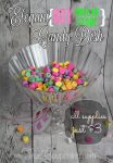 Dollar Store Craft: DIY Candy Dish {with Downloadable Labels!}
