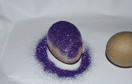How To Make Beautiful DIY Glitter Easter Eggs Today