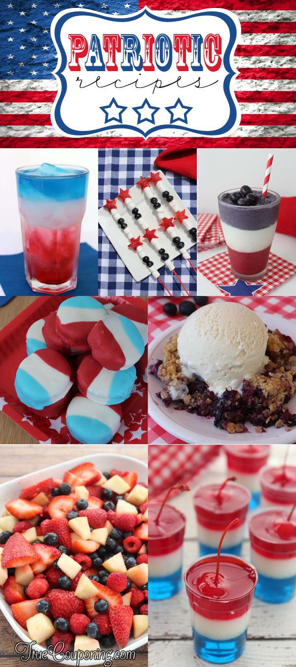 Patriotic Recipes Roundup