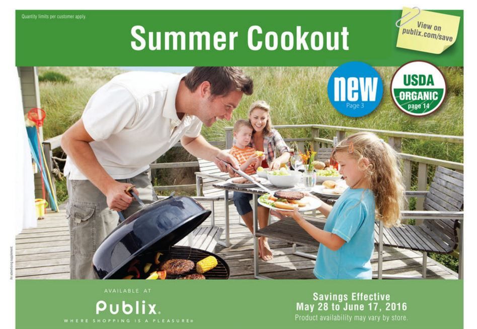 Publix Green (Grocery) Advantage Flyer 5/28 - 6/17