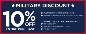 The Most Outstanding 45 Military Appreciation Discounts & FREEbies!