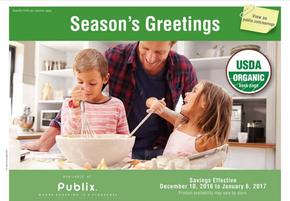 Publix Green (Grocery) Advantage Flyer 12/10 - 1/6