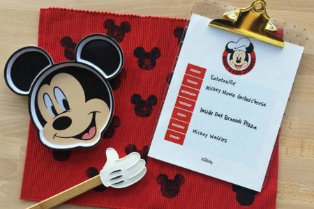 FREE Mickey Mouse Weekly Menu Printable!