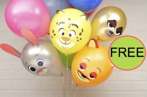 FREE DIY Zootopia Party Balloons!