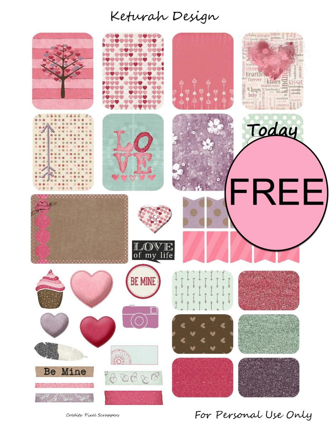 Get The Best FREE Monthly Planner Sticker Printables