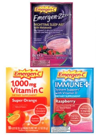 FREE THREE Emergen-C Packets!