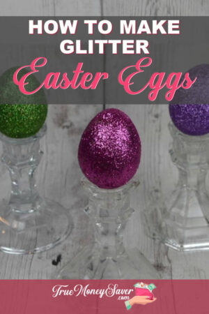 How To Make Beautiful DIY Glitter Easter Eggs Today
