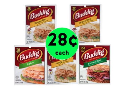 Pick Up FIVE (5!) Buddig Original Lunch Meat Packages Just 28¢ Each at ...