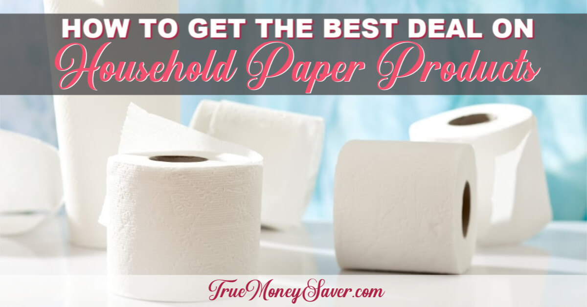How To Get The Best Deals On Your Paper Household Goods
