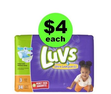 Print NOW for $4 Luvs Jumbo Diaper Packs @ Winn Dixie ~ Starts Friday ...