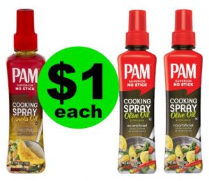 Just in Time for Thanksgiving! Pam Cooking Spray Pumps for $1 Each at ...