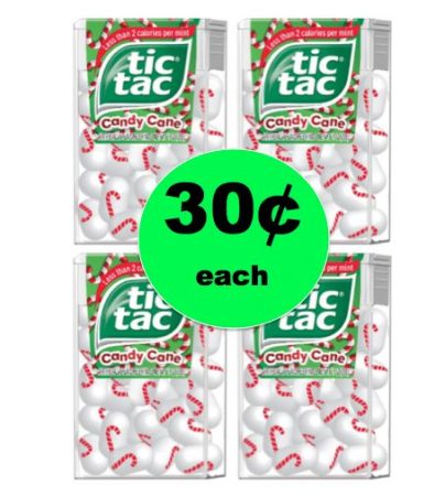 Stocking Stuffer Alert! Pick Up 30¢ Tic Tac Candy Cane Mints at Target ...