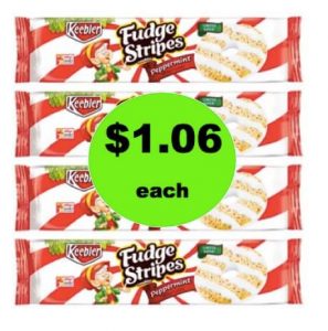 Tame the Cookie Monster with $1.06 Keebler Fudge Stripes Peppermint ...