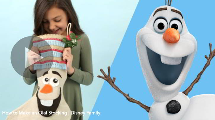 FREE DIY Olaf Stocking!