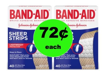 Heal Those Boo-Boos with 72¢ Band-Aid Bandages at Walmart!