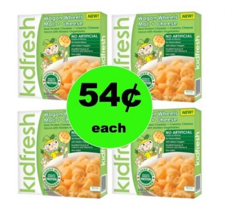 Make 'Em Happy with 54¢ Kidfresh Frozen Meals at Target! (Ends 2/17)