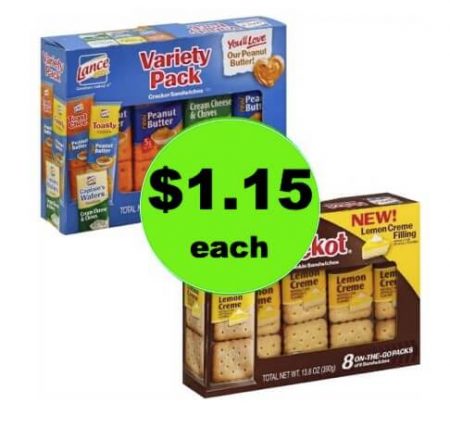 Curb the Snack Attack with $1.15 Lance Cookies or Crackers at Winn ...