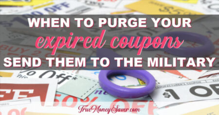 How To Easily Purge & Gift Old Expired Coupon Inserts The Right Way
