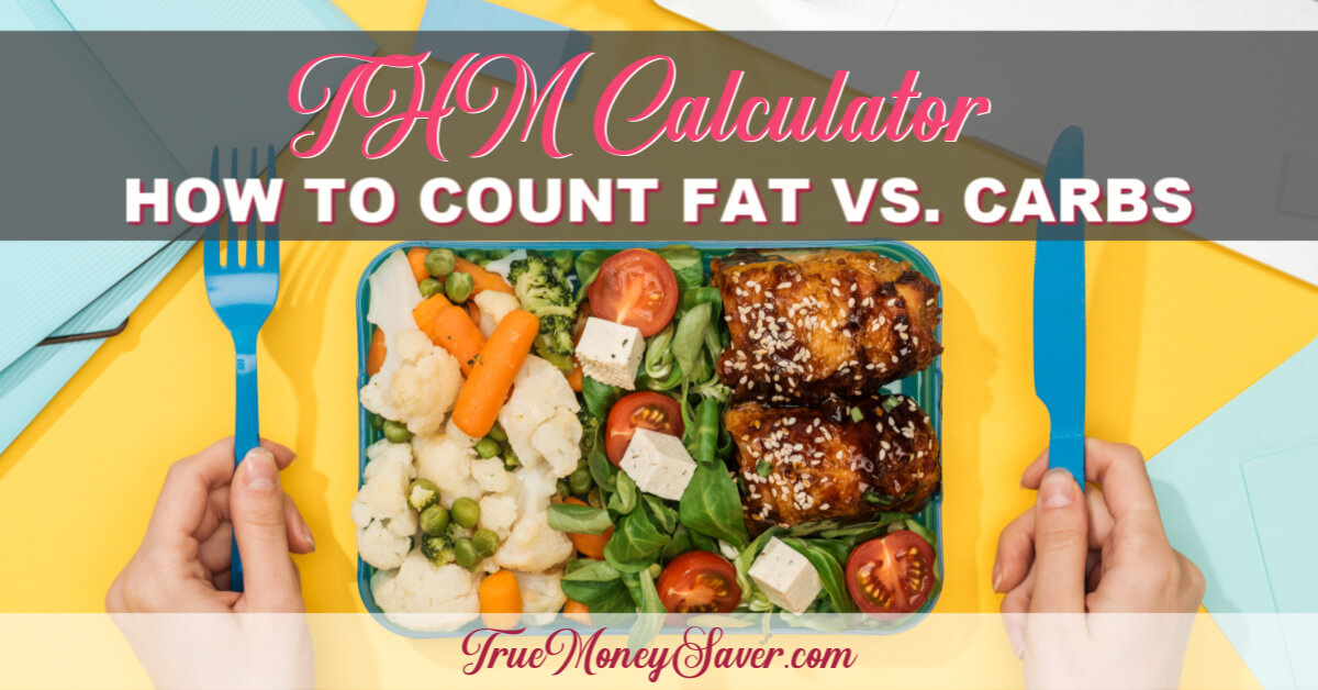 THM Calculator: How To Count Fat vs Carbs On Trim Healthy Mama