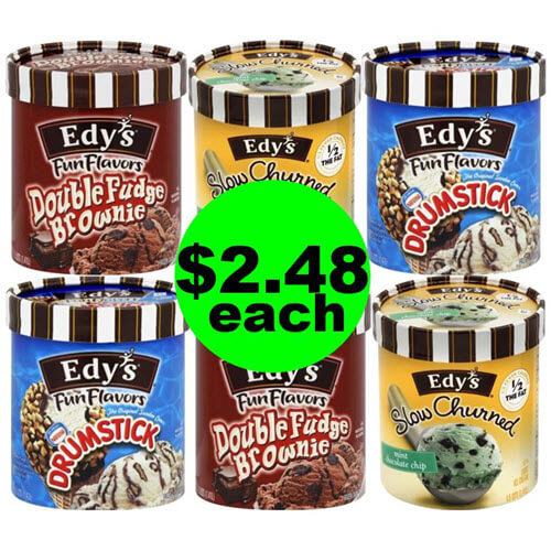 ? $2.48 Edy's Ice Cream Cartons At Publix! (7/4-7/10 or 7/5-7/11)