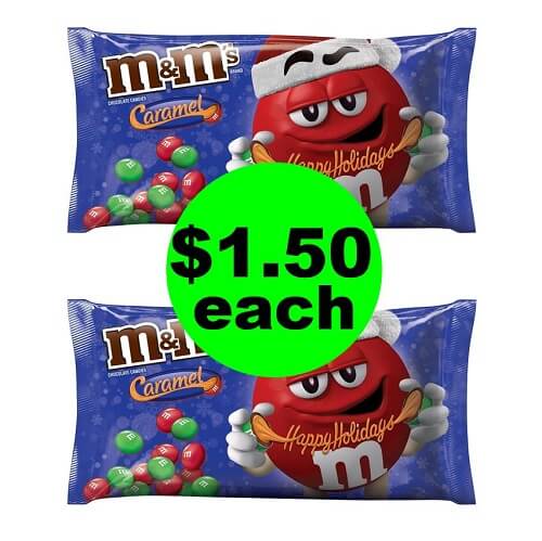 CVS Deal: ? $1.50 M&M's Candy Bags! (12/23-12/25)