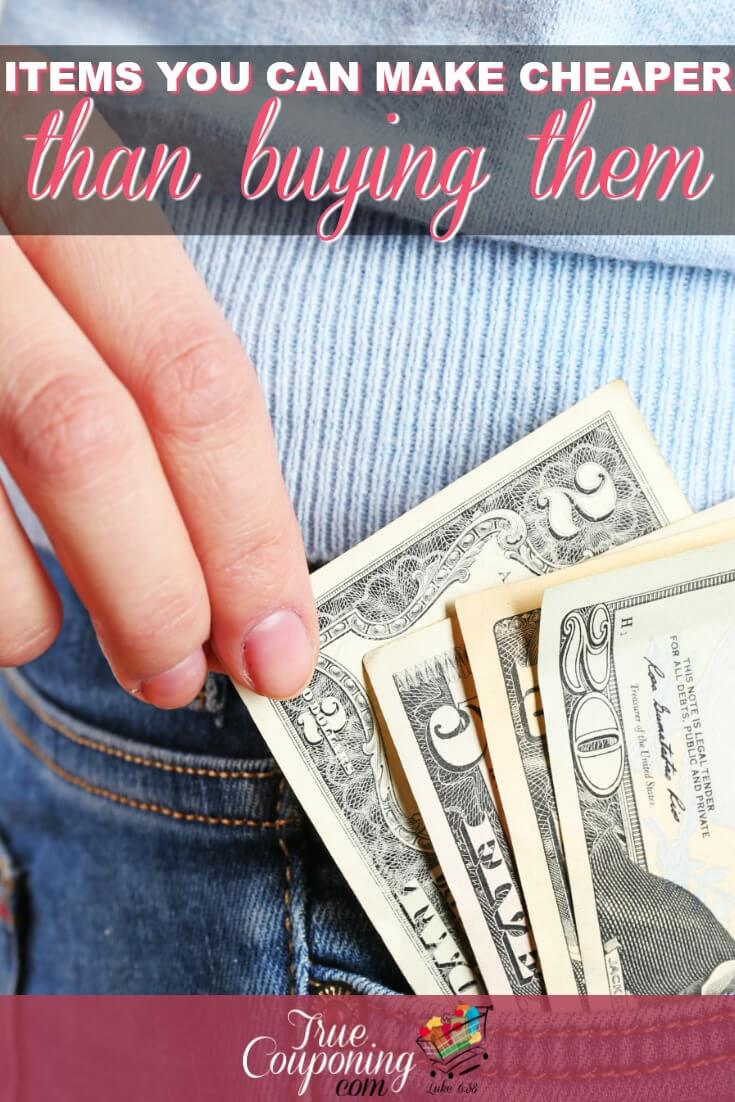 5 Things You Can Make Cheaper Than Buying At The Store (Even With Coupons)