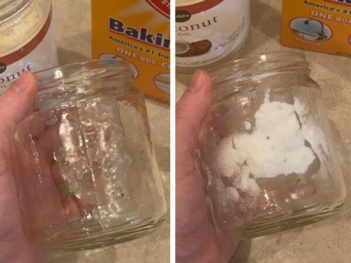 The Best Adhesive Remover - Just 2 Ingredients Removes Labels