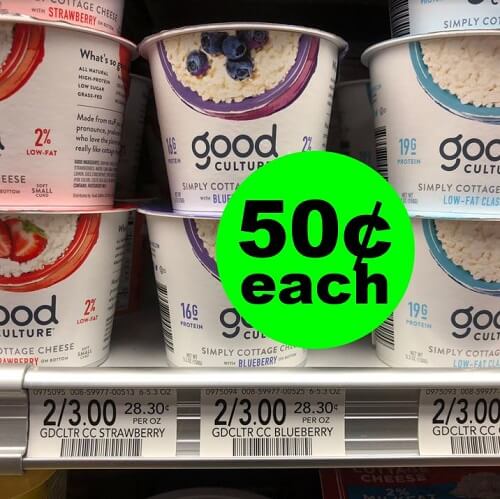 Publix Deal: 🥄 50¢ Good Culture Cottage Cheese Cups! (Ends 1/8 or 1/9)