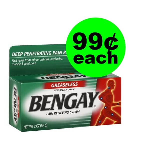 Publix Deal: 🤽 99¢ Bengay Ointment! (Ends 4/5)