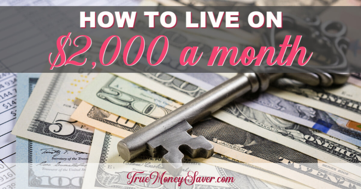 How To Live On The Simplistic Net Income Of 2000 A Month
