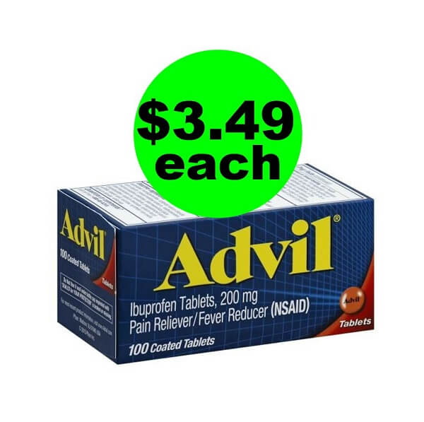Publix Deal: 🤕 $3.49 Advil 100 Count Boxes (Save $7.50 Off)! (5/4-5/7 ...