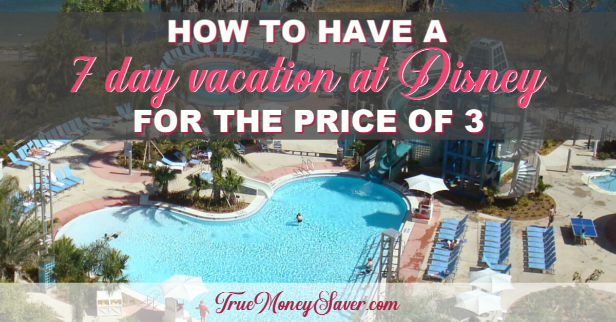 The Greatest 7 Day Disney Vacation Deals Hack This Ever