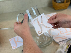 How To Personalize A Glass Pitcher Into A Terrific Gift This Year