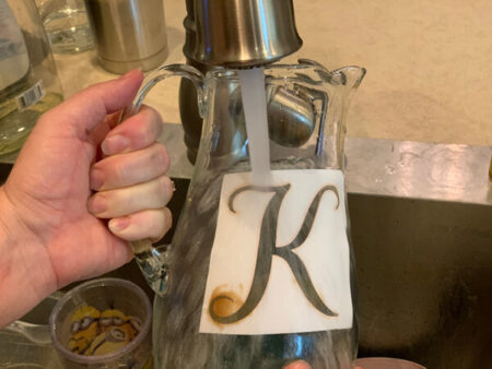 How To Personalize A Glass Pitcher Into A Terrific Gift This Year