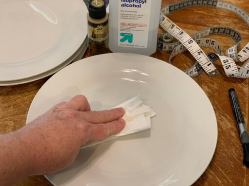 Painting Plates To Make The Best Celebration Plates