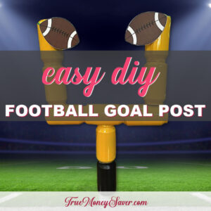 Easy DIY Football Goal Post You Need To Make This Year